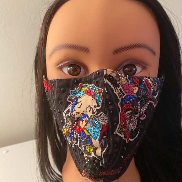 S Lezlye | Accessories | Betty Boop Vintage Face Mask | Poshmark